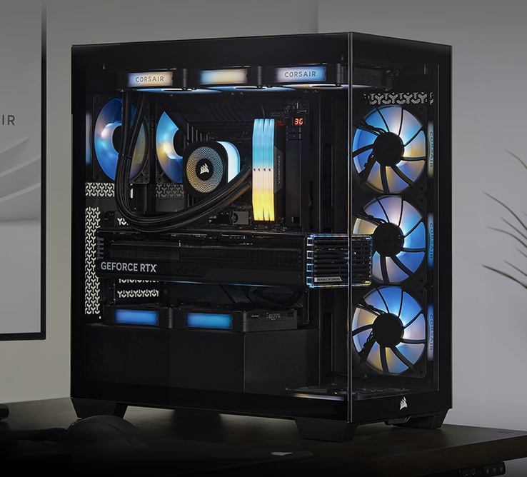 Créez un PC gaming avec une carte graphique NVIDIA RTX 5070 / 5070 Ti | CORSAIR